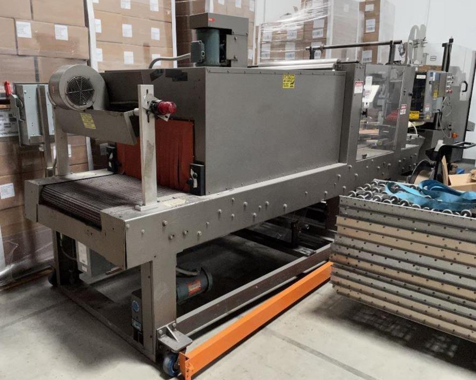 Used Arpac 25TW 28 Tray Wrapper Heat Shrink Bundler